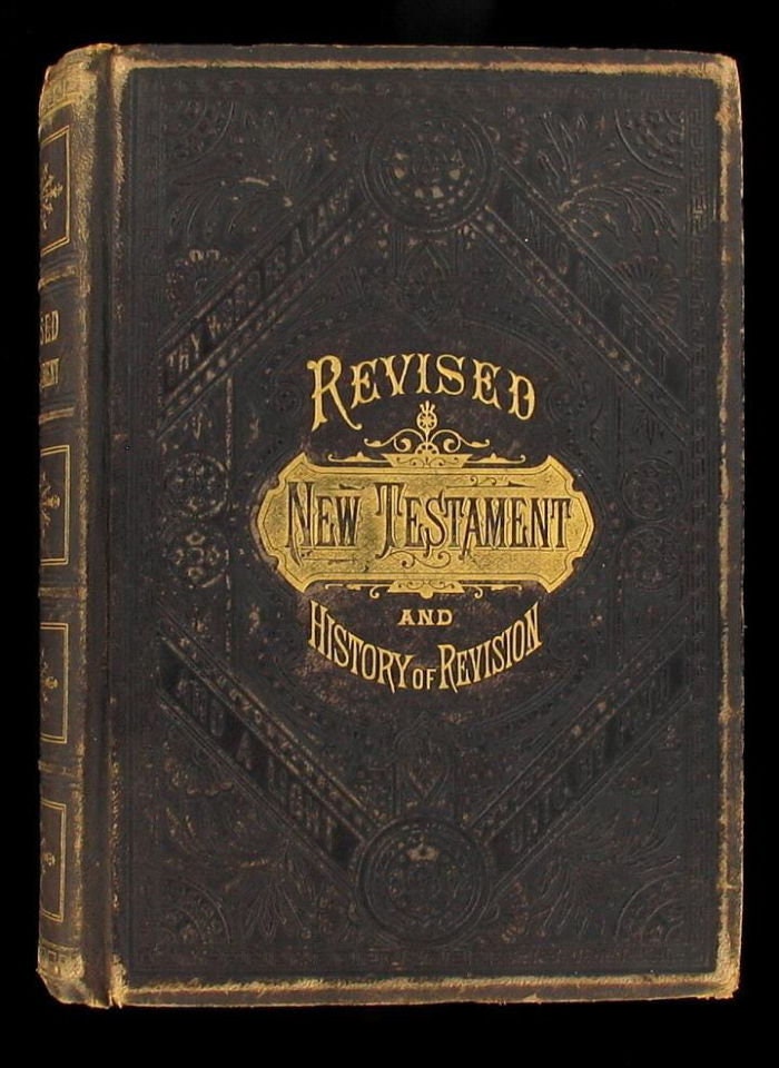 Revised New Testament & History Of Revision Bible 1881 | Etsy
