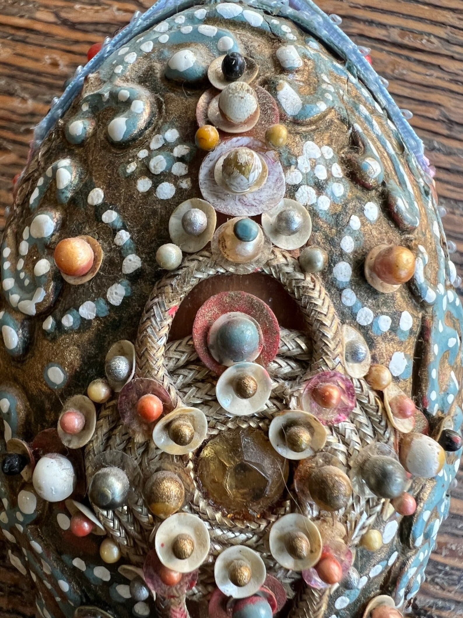 Rare Antique Handmade Arts & Crafts Era Christmas Ornament - Etsy