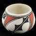 Vintage Tigua Pueblo Irene Native American Pottery Bowl Mouth Teeth ...