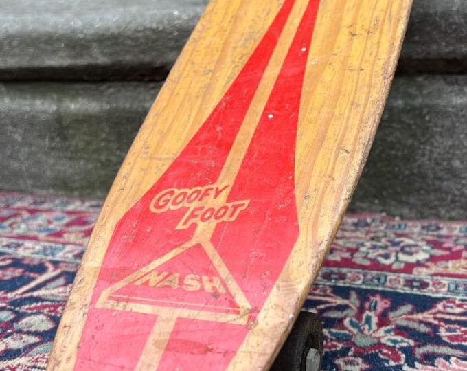 Vintage 1960's Nash Goofy Foot "sidewalk Surfer" Skateboard (good ...