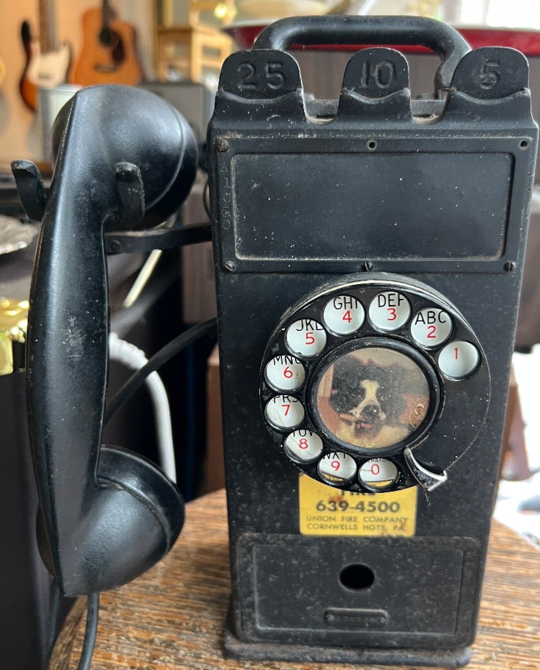 Rare Antique Gray Telephone Pay Station Payphone Coin Operated - Etsy