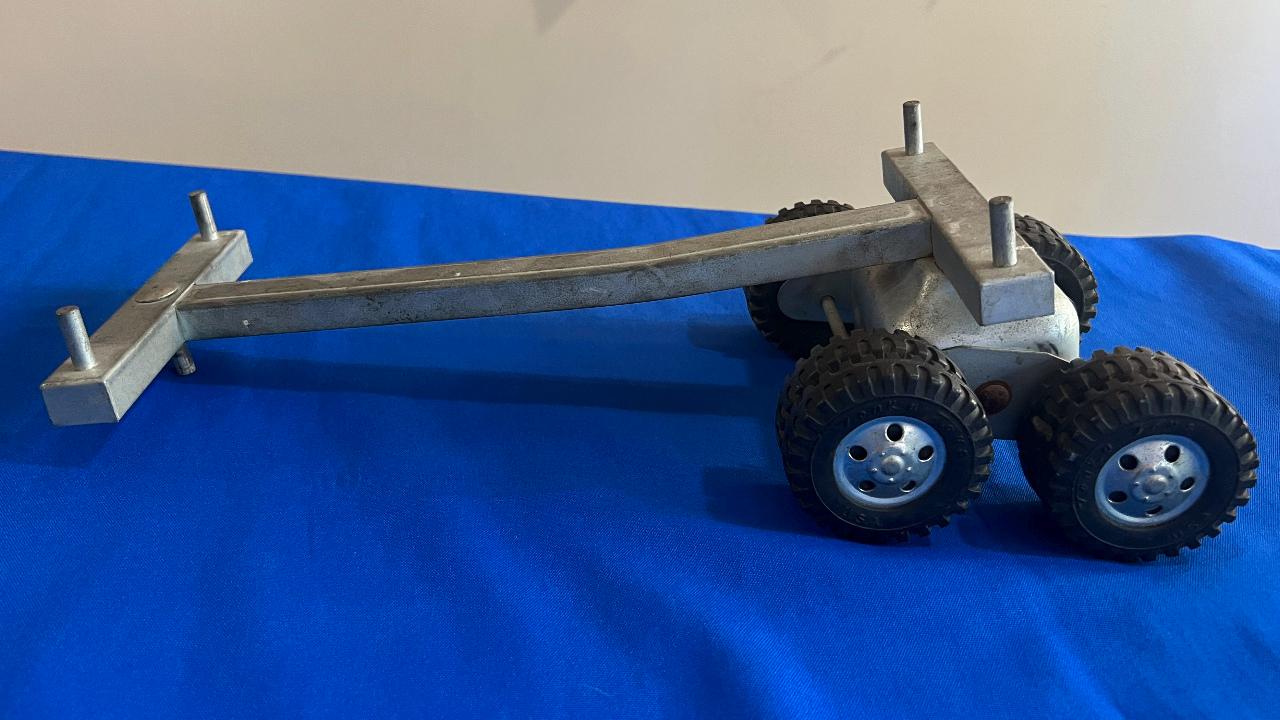 Vintage 1950s Tonka Logging Truck & Trailer: Pressed Steel Toy - Etsy