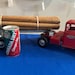 Vintage 1950s Tonka Logging Truck & Trailer: Pressed Steel Toy - Etsy