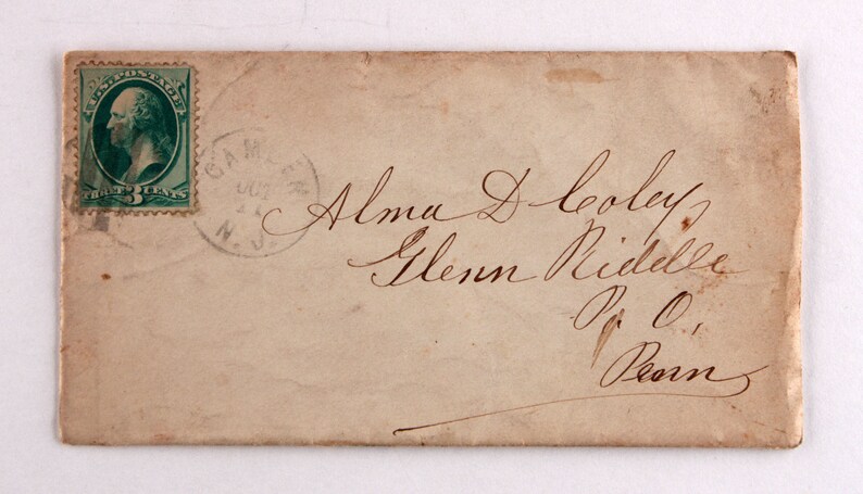 1865 Civil War Era Letter Discharged Officer's Letter to - Etsy