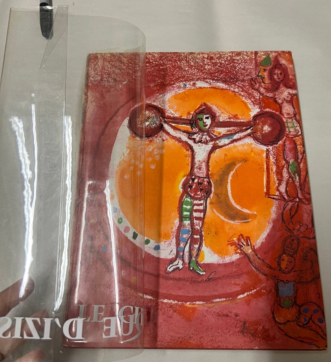 Vintage Chagall Le Cirque D’izis Circus Book Prevert 1965 1st Edition ...