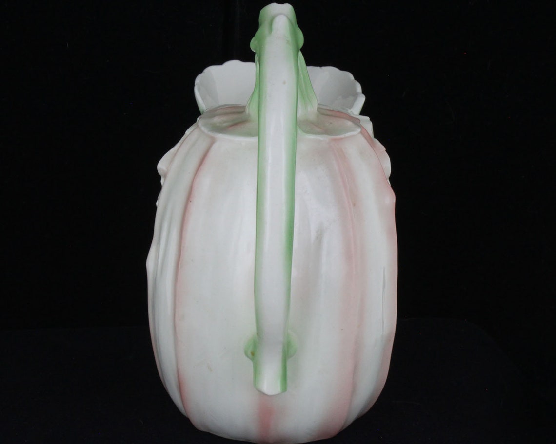 Rare Antique Czechoslovakia Hand Painted Ceramic Squash | Etsy