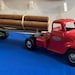 Vintage 1950s Tonka Logging Truck & Trailer: Pressed Steel Toy - Etsy