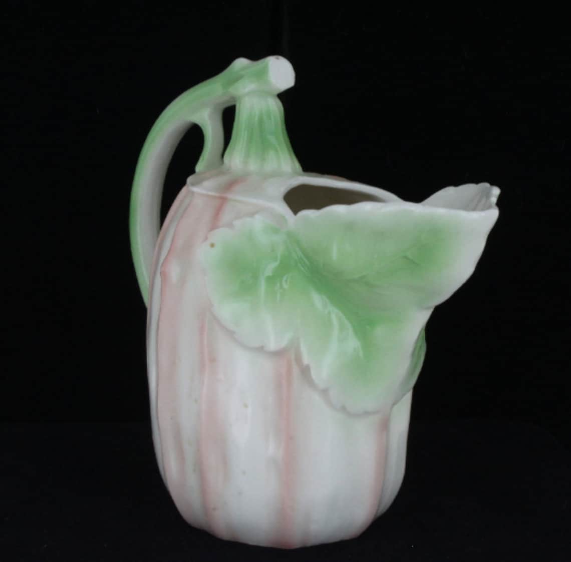 Rare Antique Czechoslovakia Hand Painted Ceramic Squash | Etsy