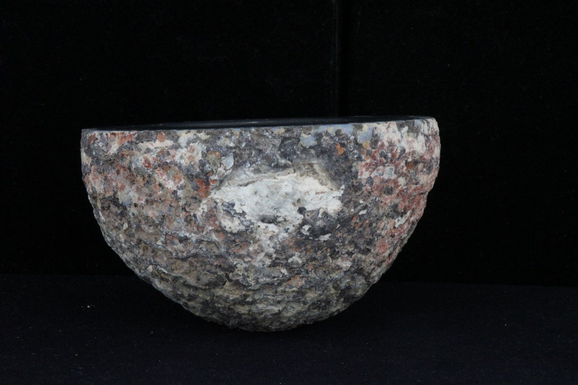 Sliced Agate Geode Half Rock Polished Agate Crystal Grey Blue | Etsy