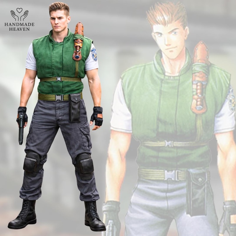 Chris Redfield Costume - Etsy