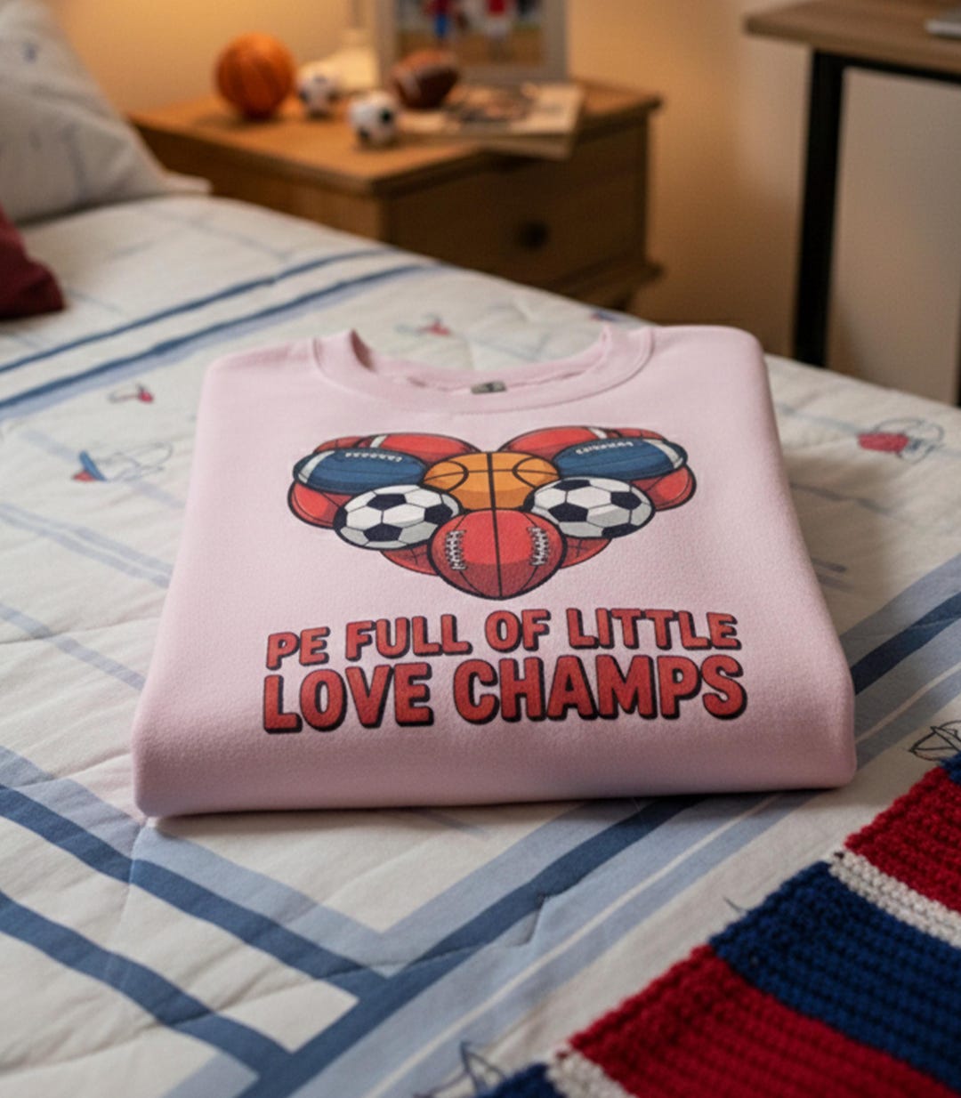PE Full of Little Love Champs Valentine Shirt, Physical Education ...