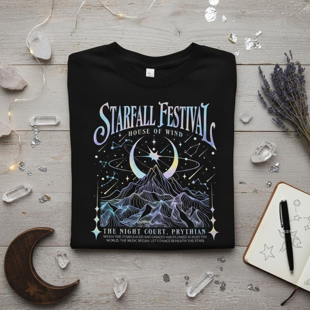 Velaris Starfall Festival Shirt Comfort Colors, SJM ACOTAR Merch T ...