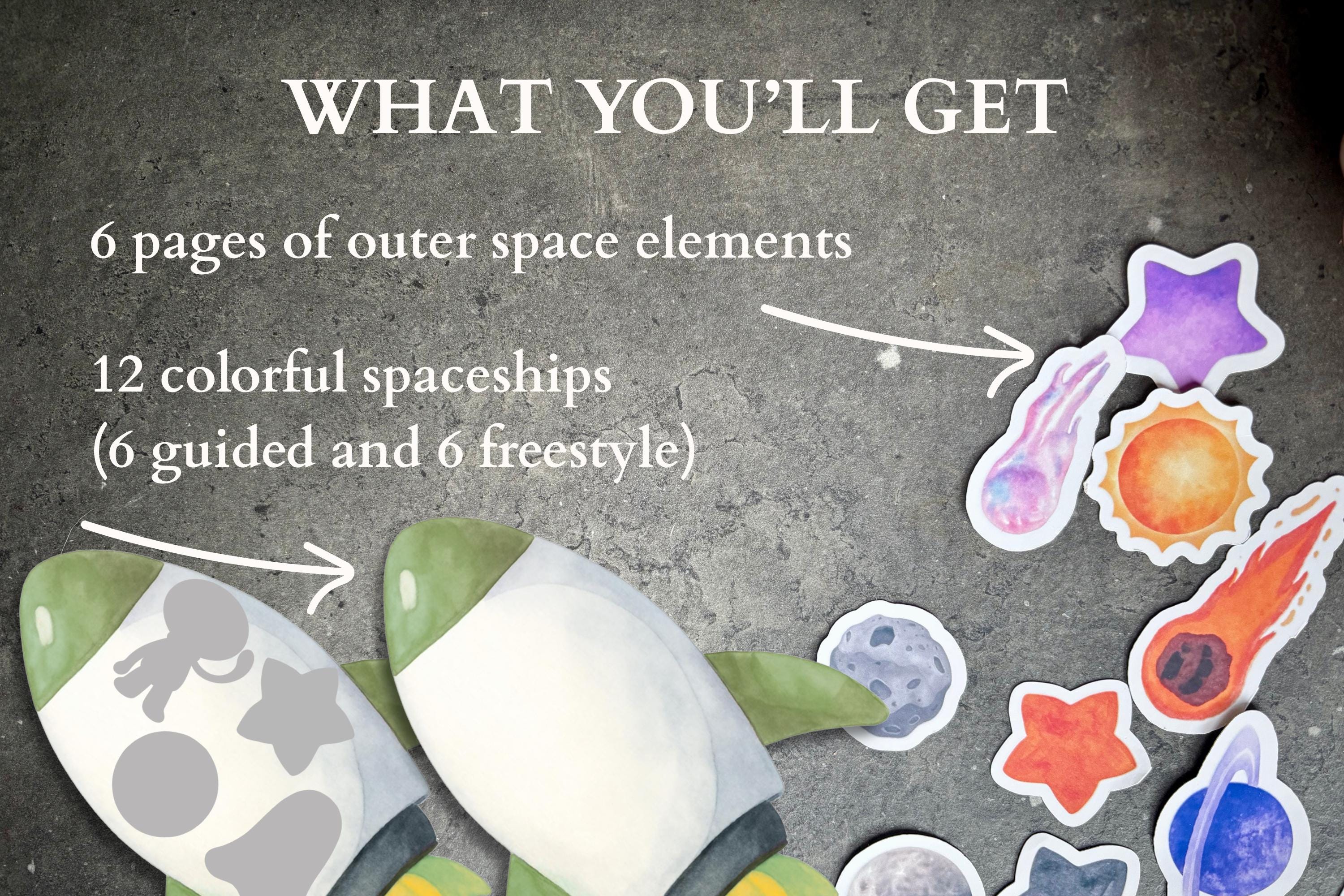 Space Color Matching Game for Kids, Color Sorting, Play Based Learning ...