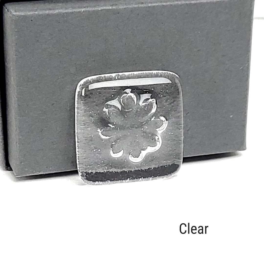 Flower Token, Personalization Gift, Gift From the Heart, Glass Token ...