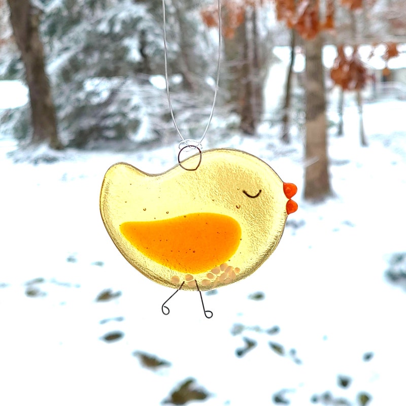 Bird Suncatcher - Etsy