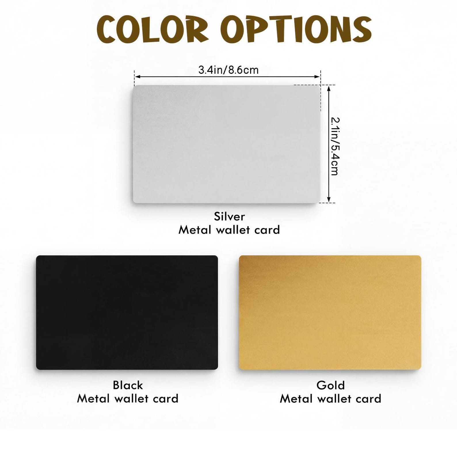Personalized Metal Photo Wallet Card, Custom Picture Wallet Insert ...