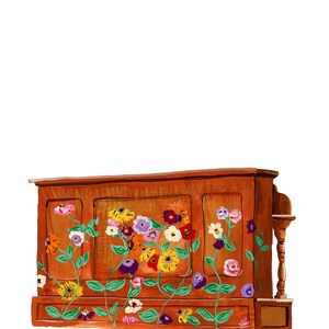 Taylor Swift Inspired Eras Tour Piano, Art, Illustration, Print - Etsy