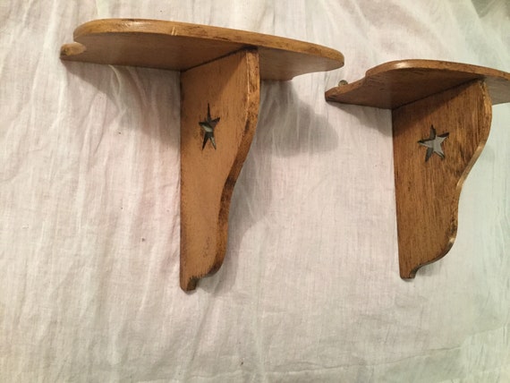 1950-60s Texan Cowboy Wooden Shelves Country Western Home | Etsy
