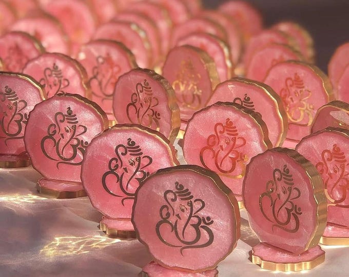 Diwali Ganesh Resin Stand Wedding Favours Home Decor | Party Return ...