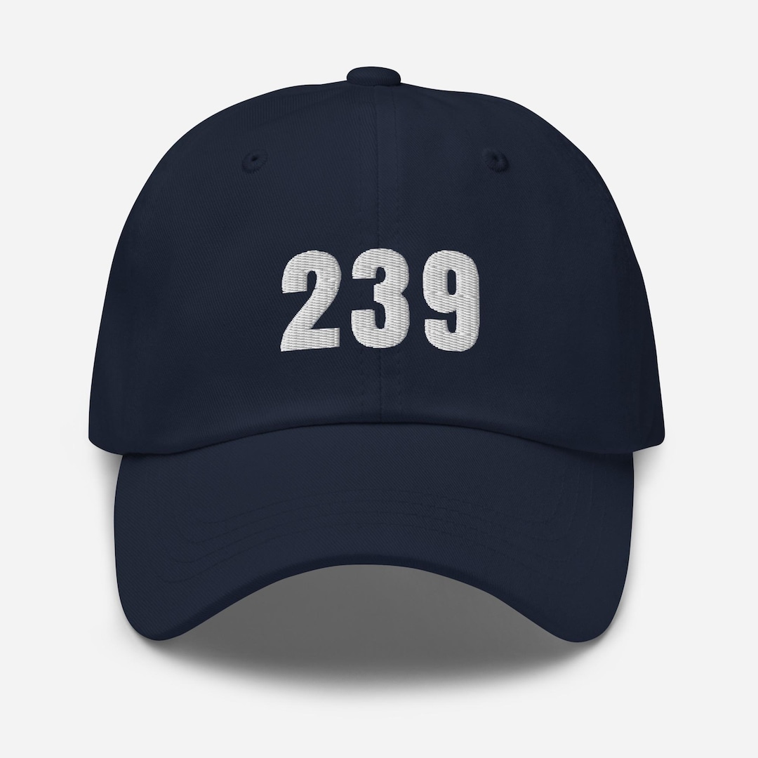 Naples Florida Hat – 239 Area Code Embroidered Baseball Cap, Adjustable ...