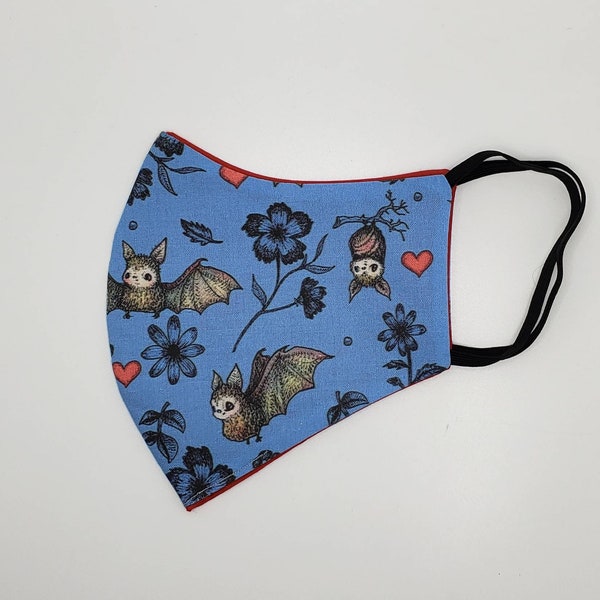 Bat Mask - Etsy