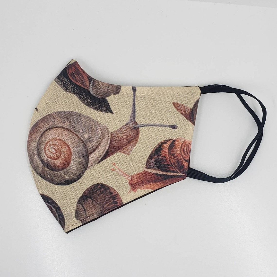 Real Snails Face Mask Washable and Cotton - Etsy