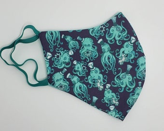 Octopus Mask - Etsy