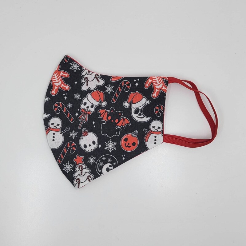 Christmas Face Masks - Etsy