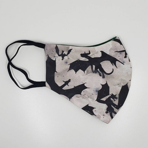 Welsh Dragon Face Mask Protective Covering Washable Reusable | Etsy