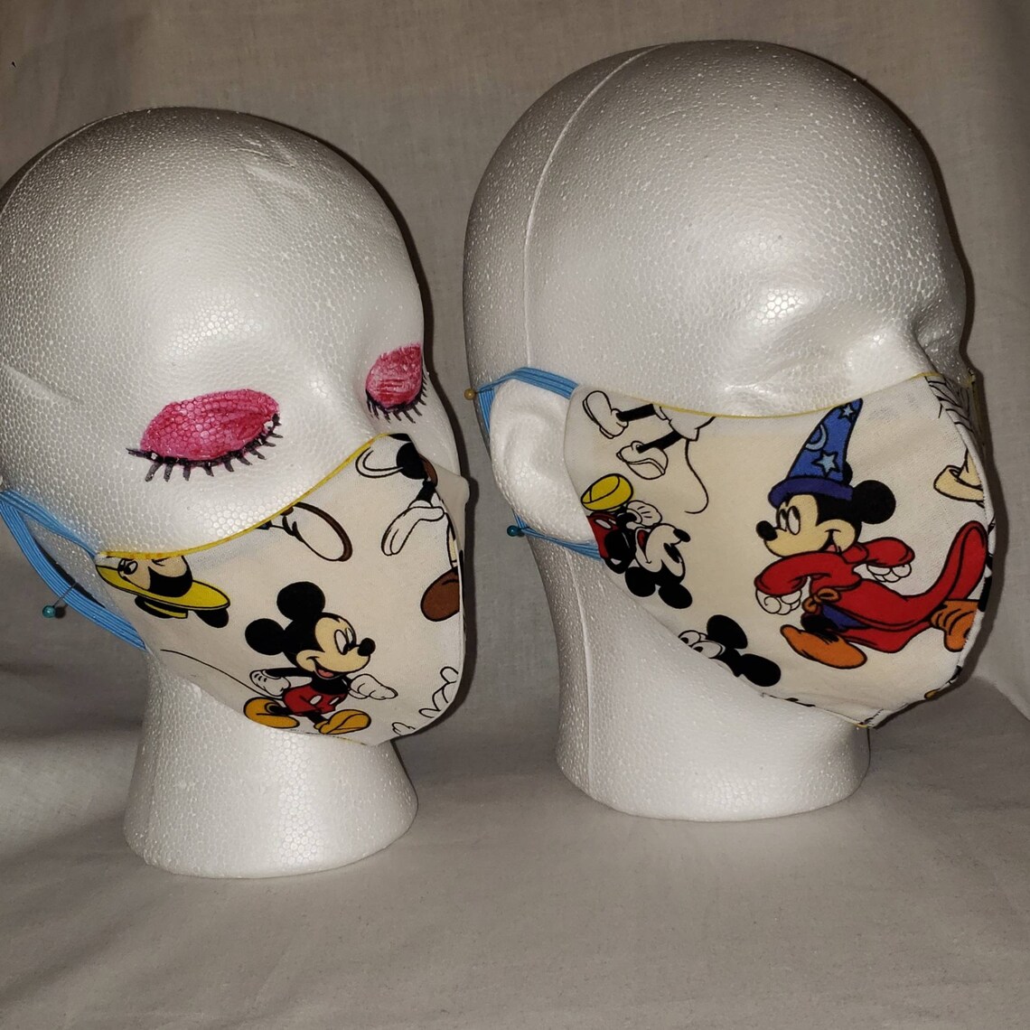 Mickey Mouse Face Masks | Etsy