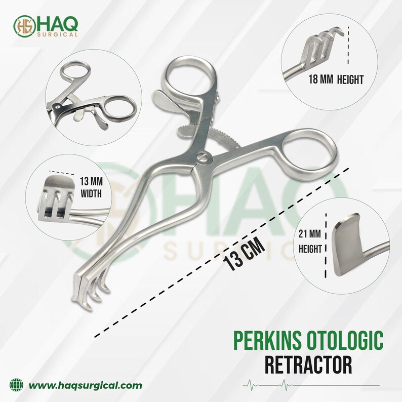 Perkins Otologic Self-retaining Left Retractor – Surgical Tool - Etsy