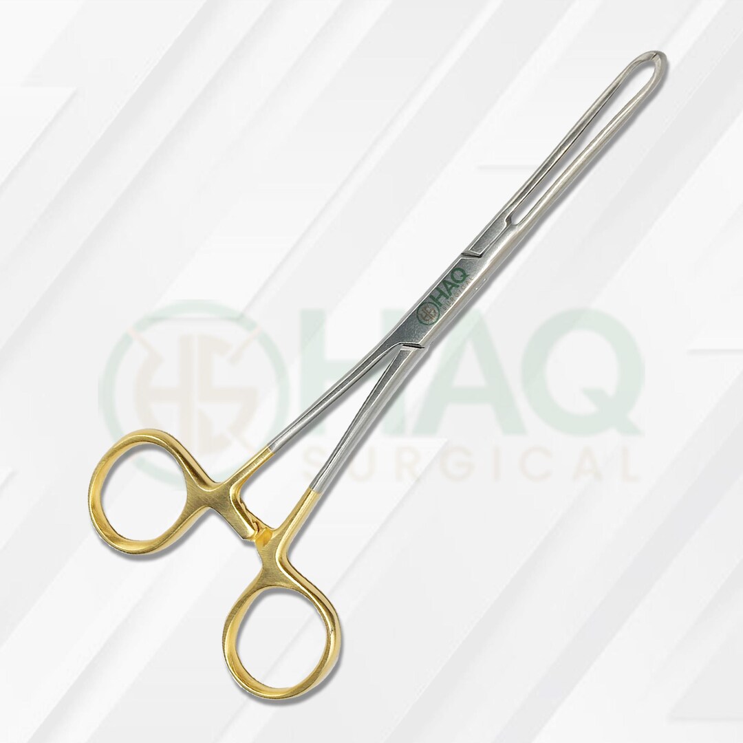 Allis Tissue Forceps – 6" OB/GYN Surgical Clamp, Gold Handle - Etsy UK