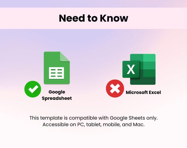 Google Sheets Workout Tracker Template | Exercise Planner, Routine ...