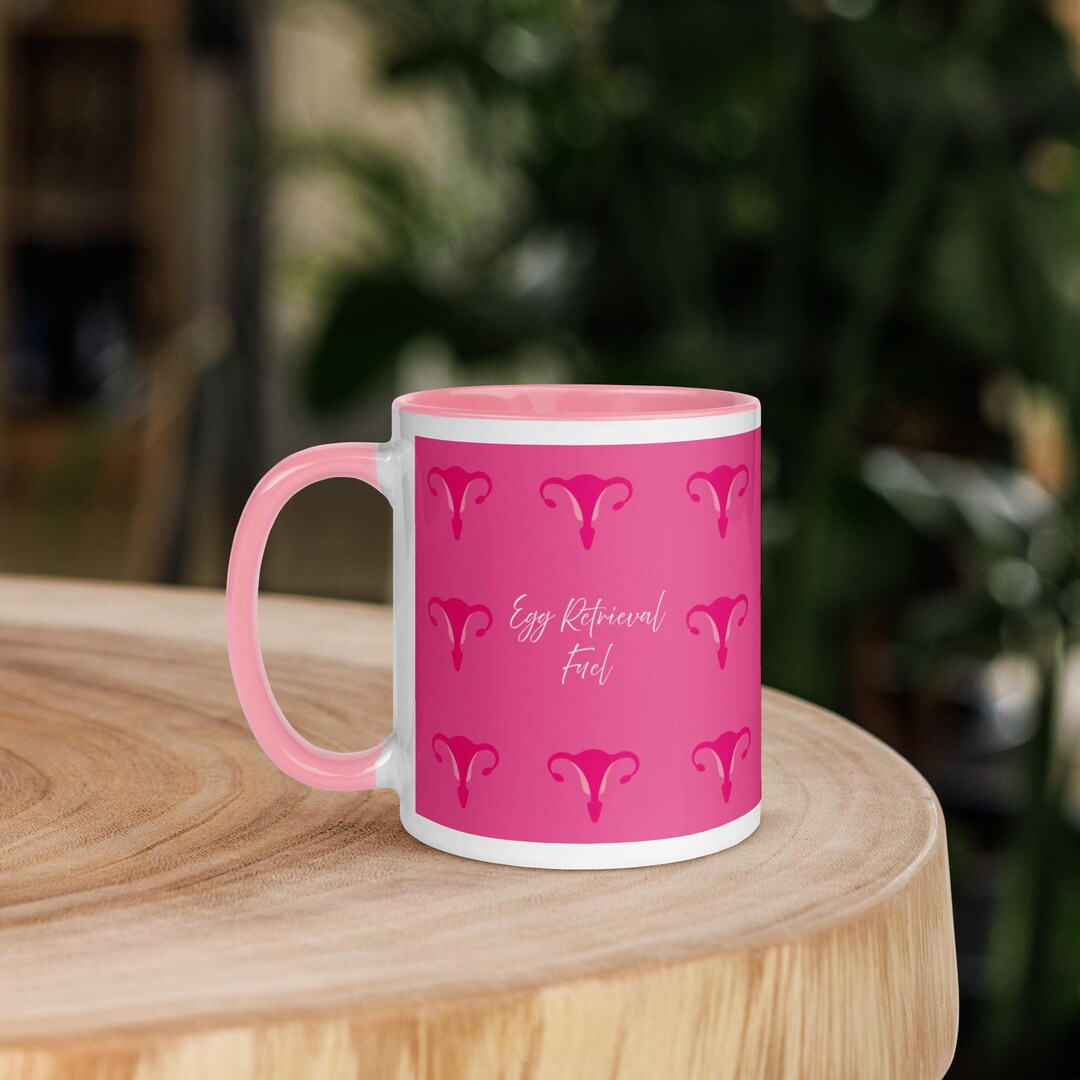 Egg Retrieval Fuel Mug: IVF Support Gift, 11oz Ceramic Coffee Cup - Etsy