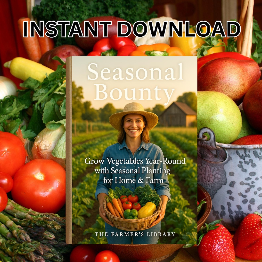 Grow Vegetables Year Round With Seasonal Planting Guide for Home ...