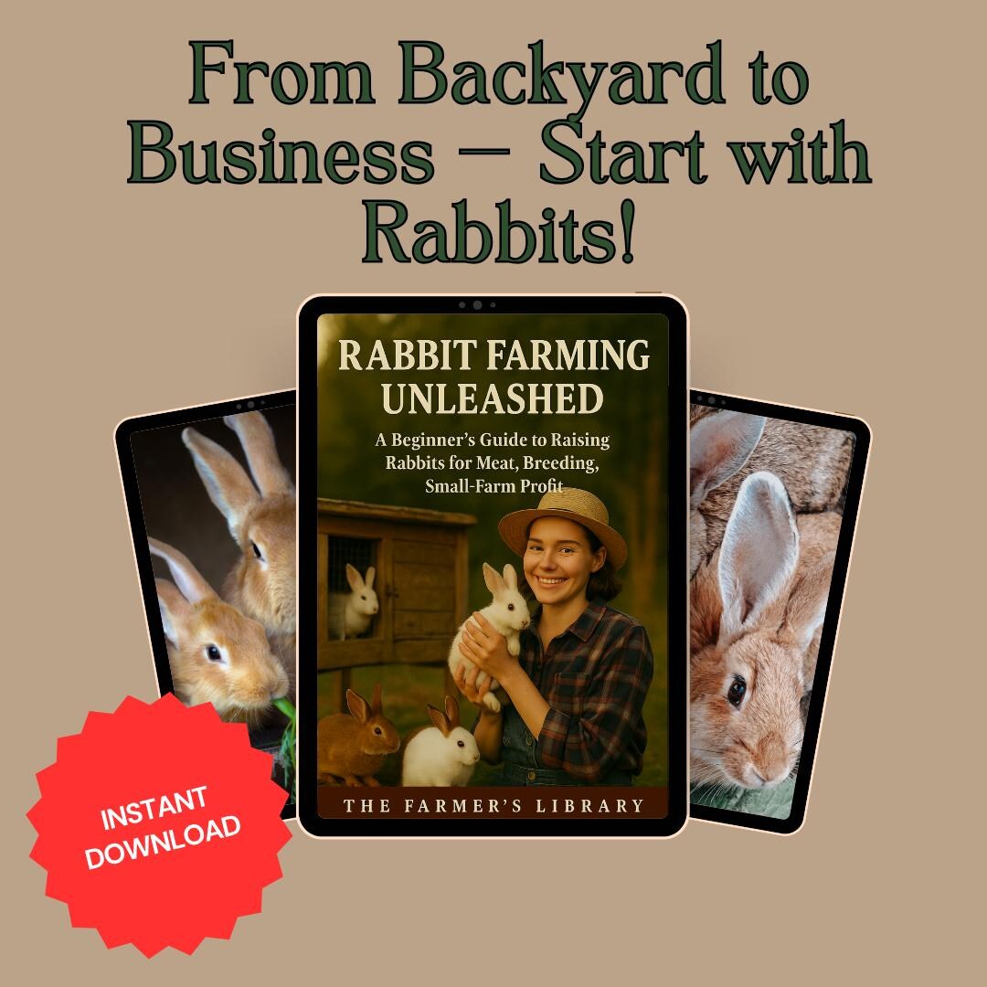 Rabbit Farming Beginner's Guide: Homesteading, Breeding, Meat Rabbits ...