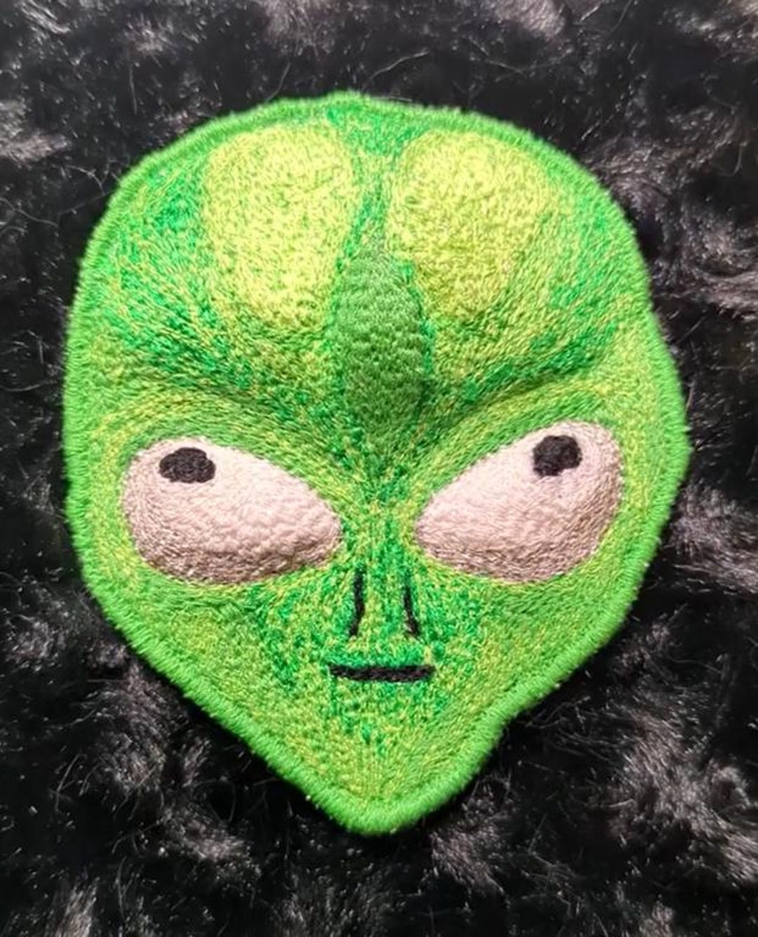 Alien Head Custom Patch - Etsy
