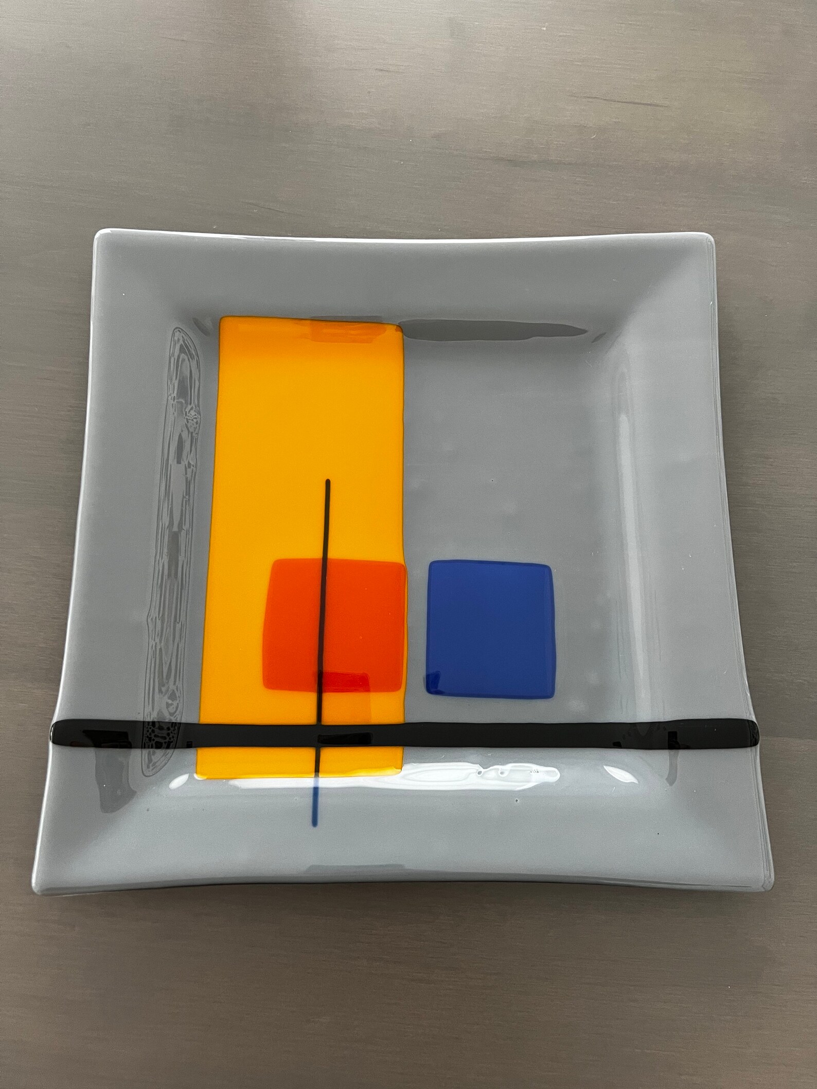 Abstract Plate - Etsy