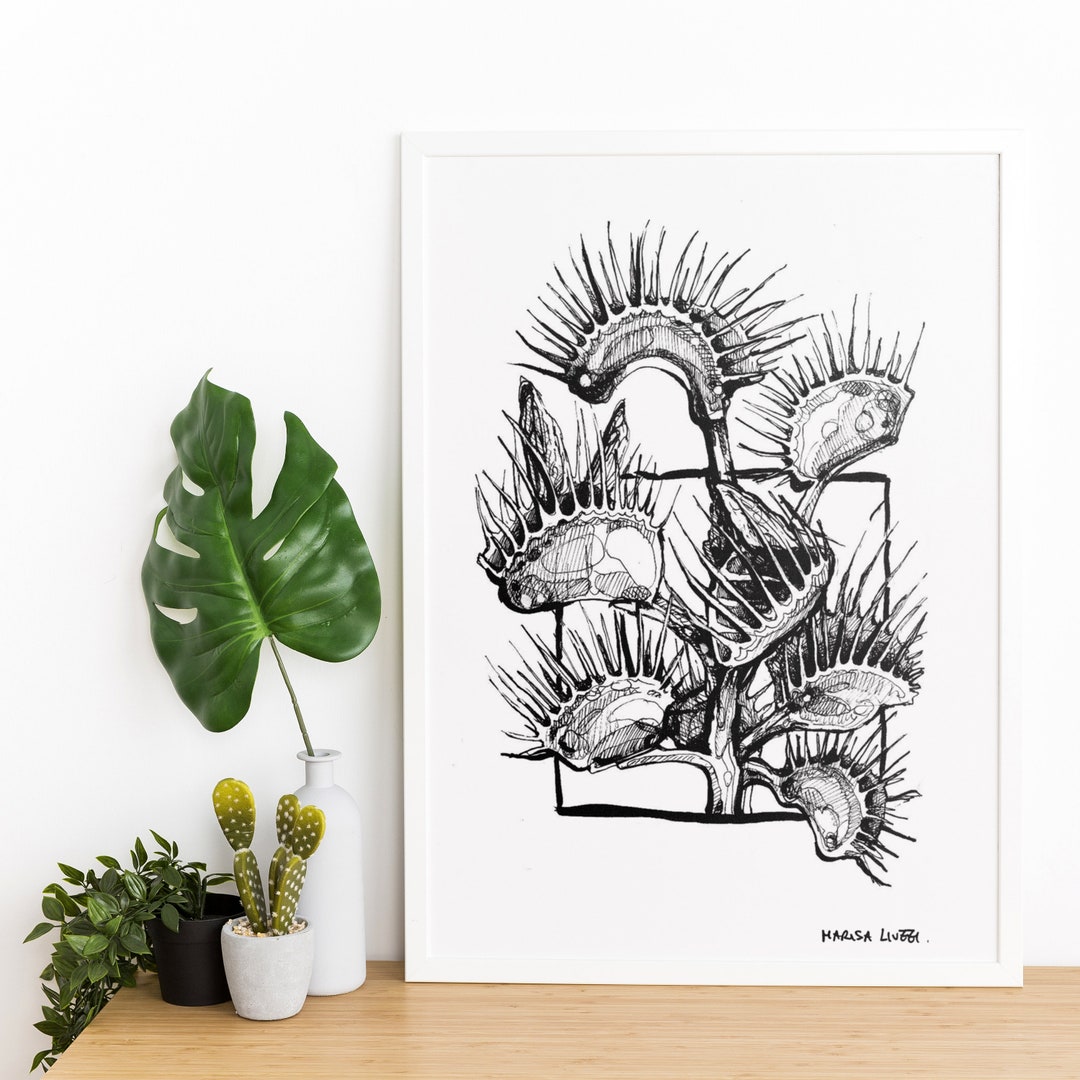 Illustration Print "trap"- Digital Art Print - Etsy