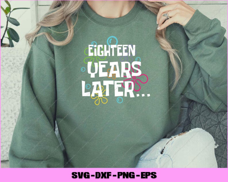Custom Birthday Shirt Design, Humorous Twenty/thirty Years Later SVG ...