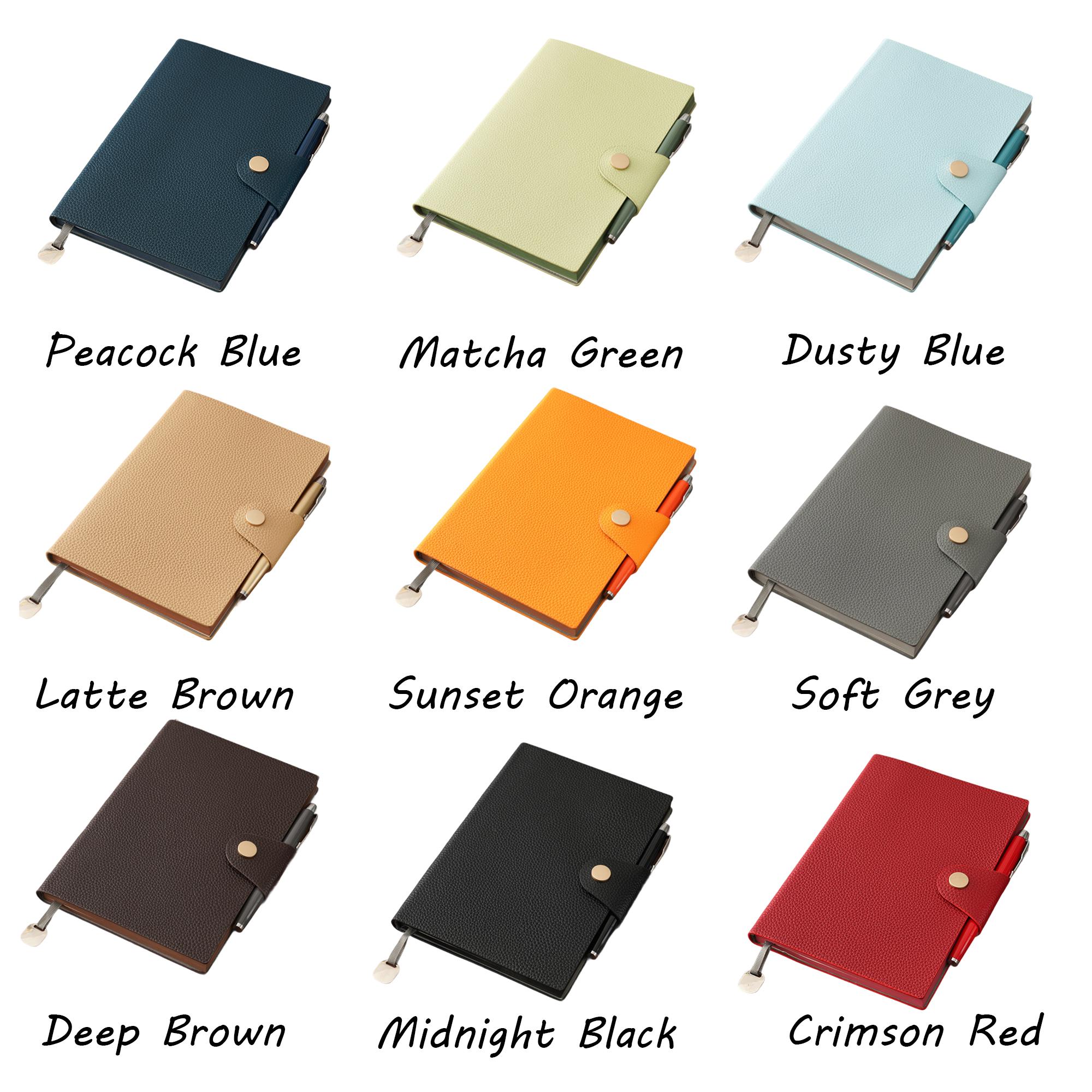 Personalized Engraved Leather Journal With Clasp, Custom Leather ...