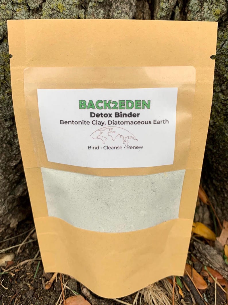 Parasite Cleanse Support Detox Binder Powder: Bentonite Clay ...
