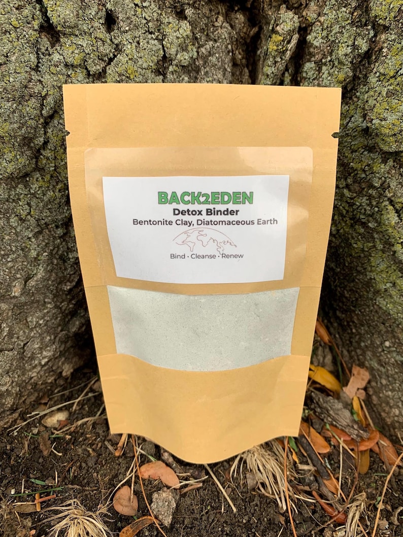 Parasite Cleanse Support Detox Binder Powder: Bentonite Clay ...