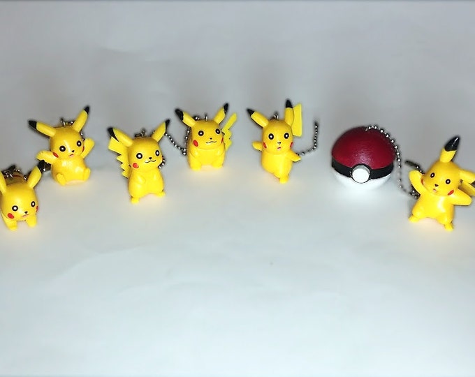 Pikachu & Pokeball Pokemon Ceiling Fan Pulls - Pokemon Go - Christmas ...