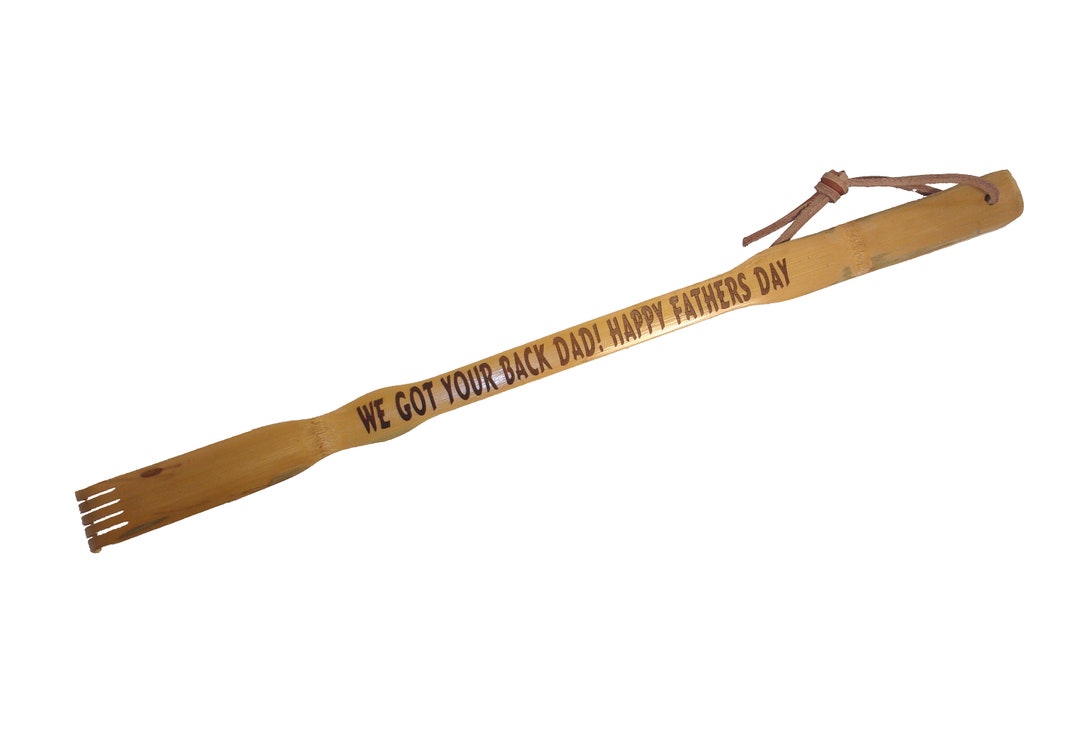 Personalized Back Scratcher. Bamboo Laser Etched Back Scratcher, Gift ...