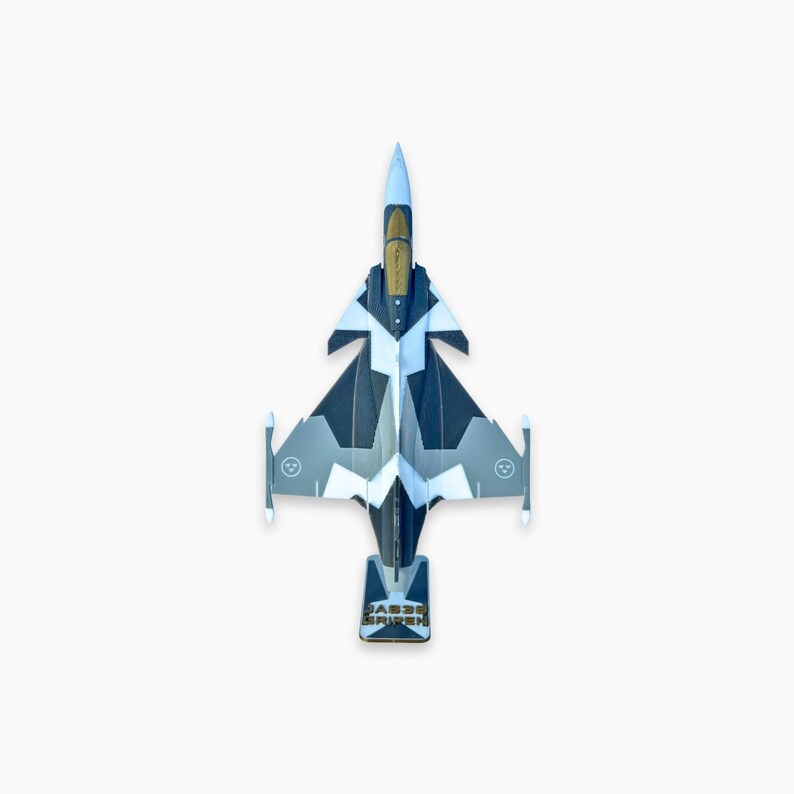 JAS39 Gripen Model Kit – 3D Printed Jet Fighter, Collectible Aviation ...