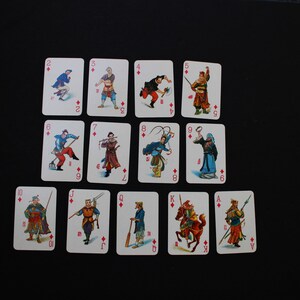 Vintage Chinese Playing Cards - Double Deck in Box - Etsy