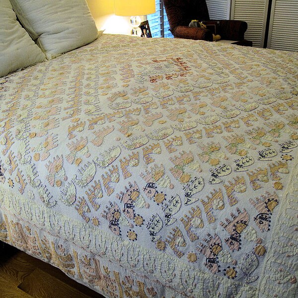 Heirloom Bedspread - Etsy
