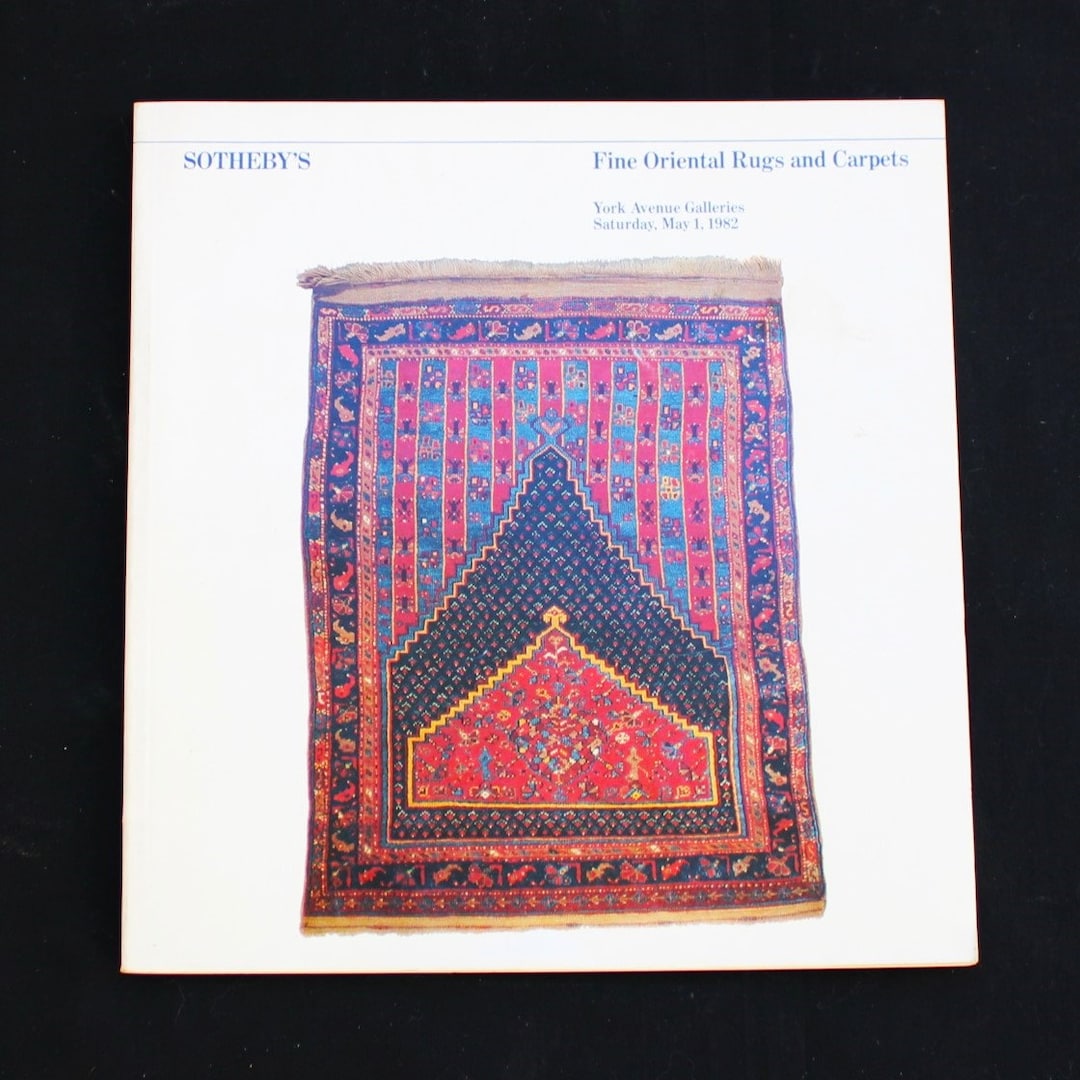Vintage Sotheby's Catalog: Fine Oriental Rugs and Carpets, N.Y., 1982 ...