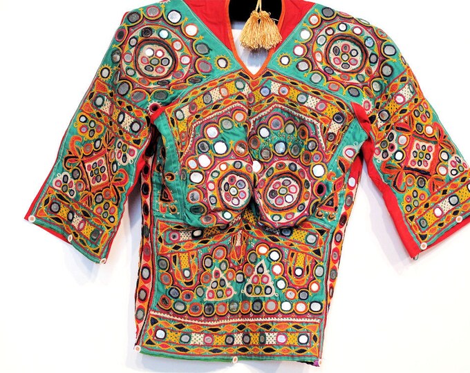 Vintage Sindhi Choli(blouse) With All Over Hand Embroidery and ...